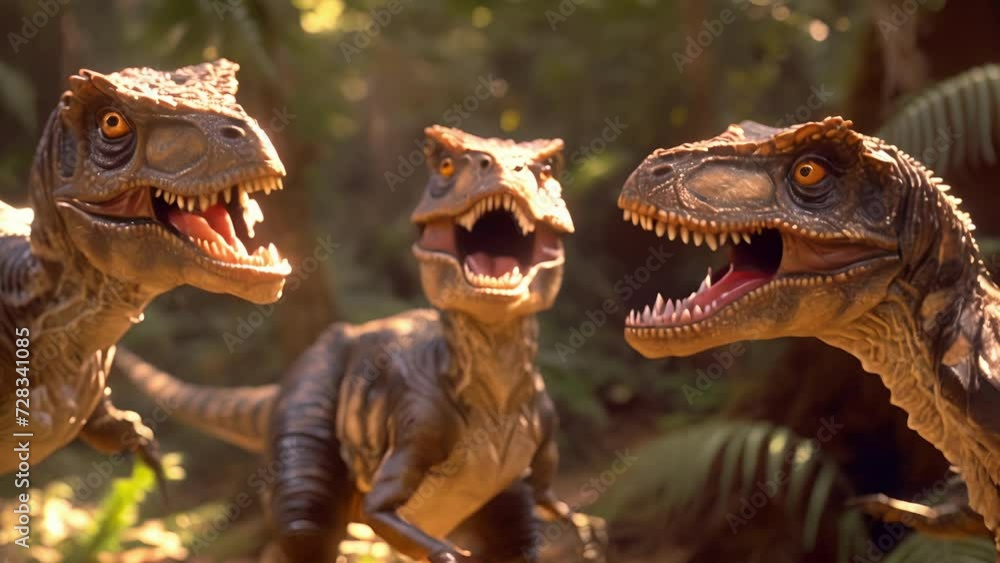 With their razorsharp teeth and agile bodies the Velociraptors are the ...