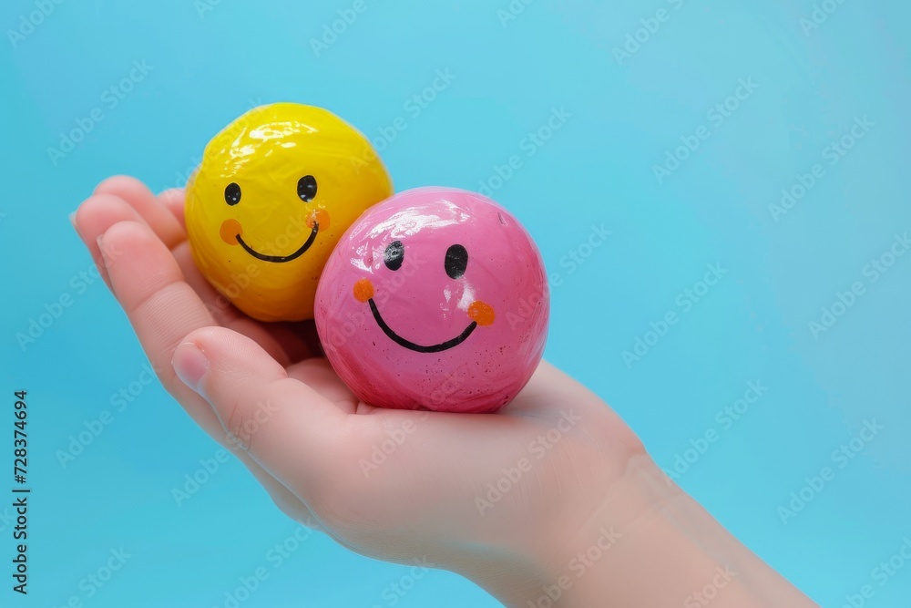 Happy Smiley Emoji positive communication Emoticon, colored Symbol ...