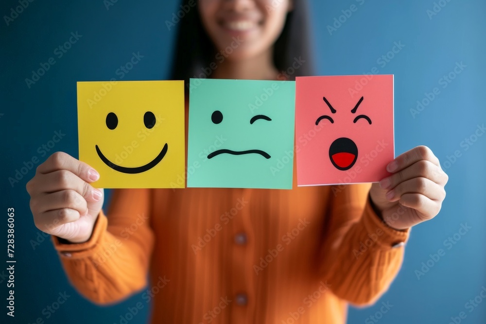 Happy Smiley Emoji together as one Emoticon, colored Symbol analytics ...