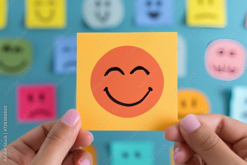 Happy Smiley Emoji handshake Emoticon, colored Symbol customer opinion ...