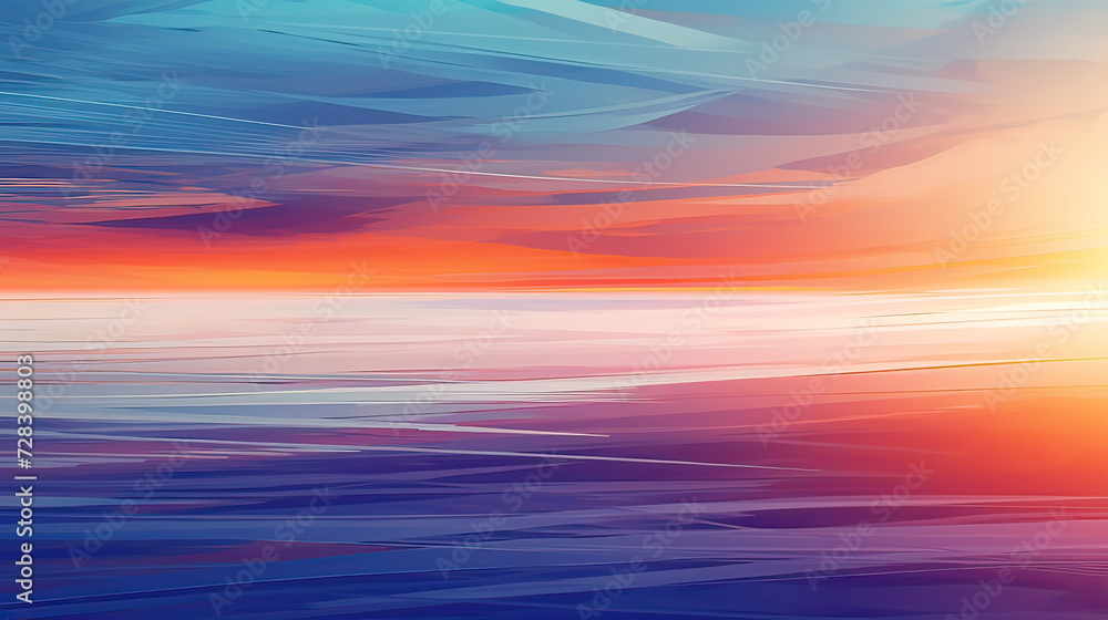 Artistic side of sunsets with abstract, captivating hues and patterns ...
