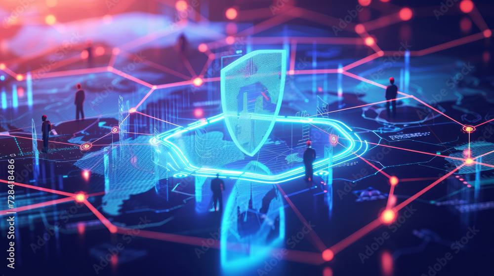 Illustration of a secure user authentication process with a username ...