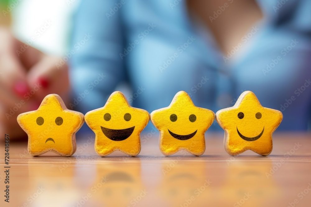 Blessed emoticon verbal expression star ratings. Sociable passionate ...