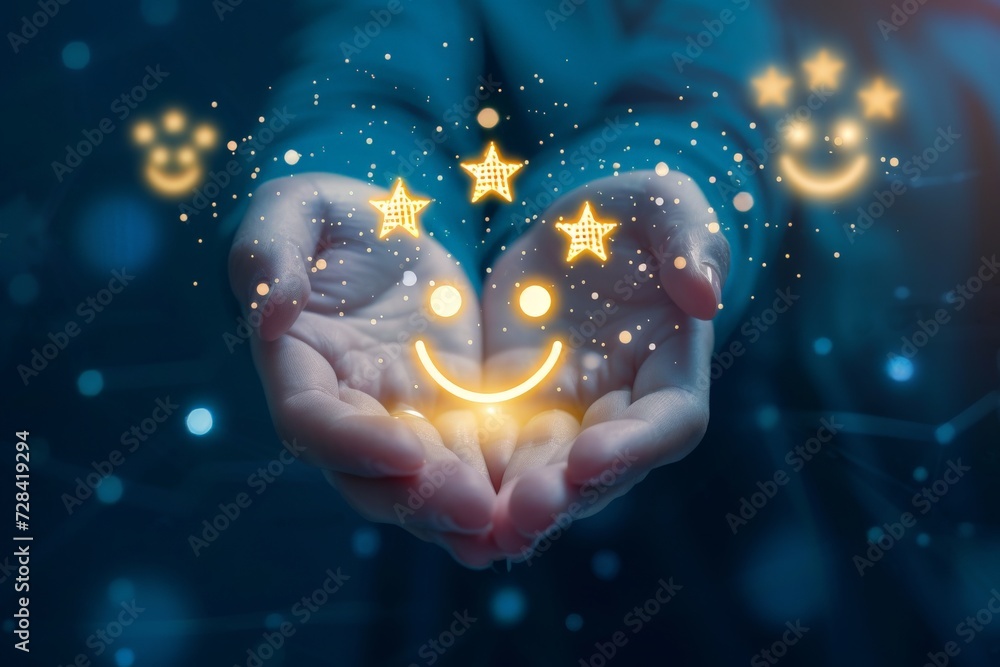 Blessed emoticon verbal expression star ratings. Sociable passionate ...