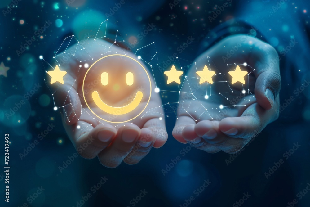 Blessed emoticon verbal expression star ratings. Sociable passionate ...
