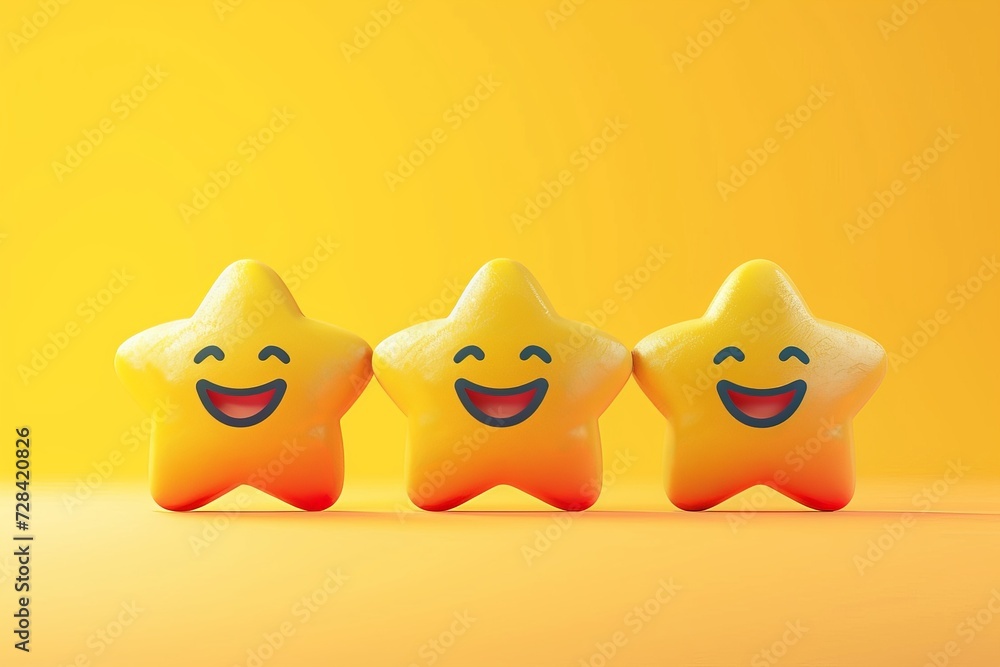 Blessed emoticon verbal expression star ratings. Sociable passionate ...