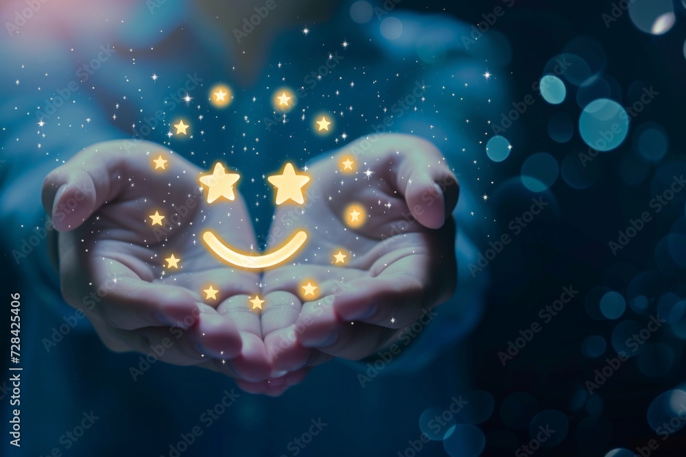 Service hotline, unified communication channel friendly love positive ...