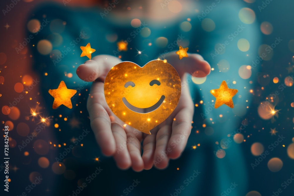 Service hotline, unified communication channel friendly love positive ...