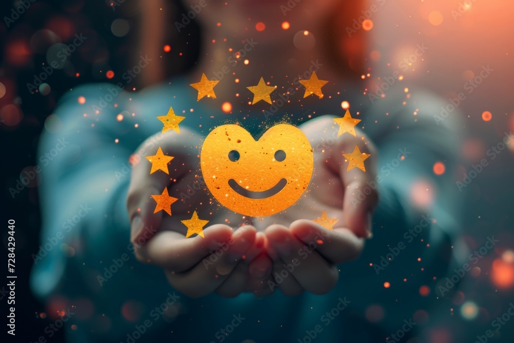 Service hotline, unified communication channel friendly love positive ...