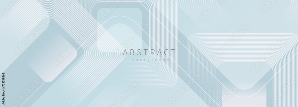 Light blue abstract geometric vector background. Light abstract ...