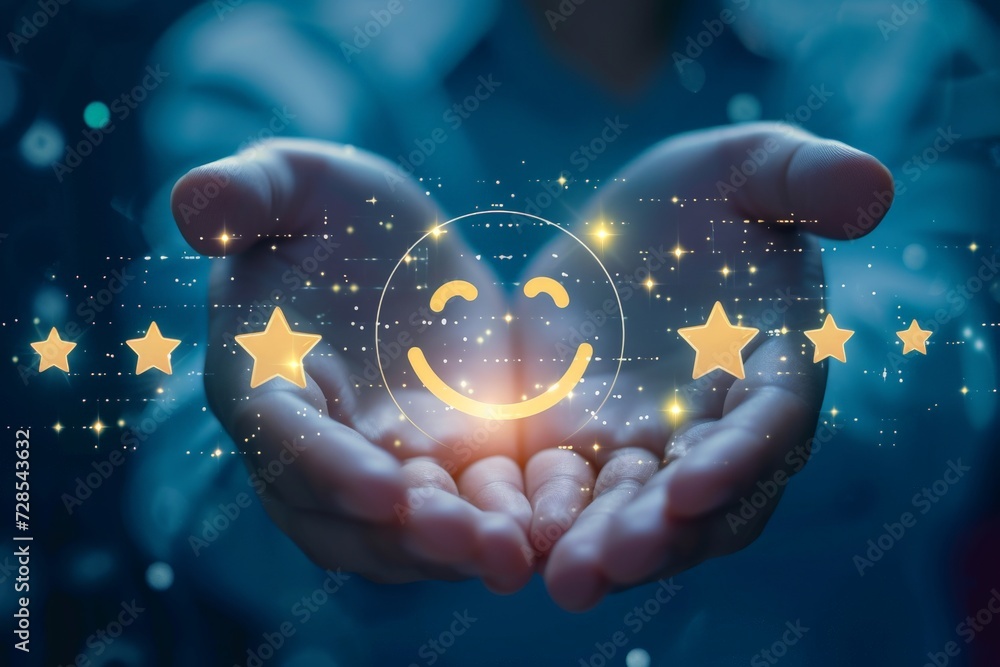 Smiley emojis happy smile beaming faces. Icon emoticons jovial ...