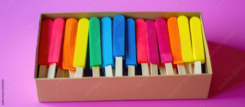 Easy 5-minute DIY Montessori-style color sorting for toddlers using a ...