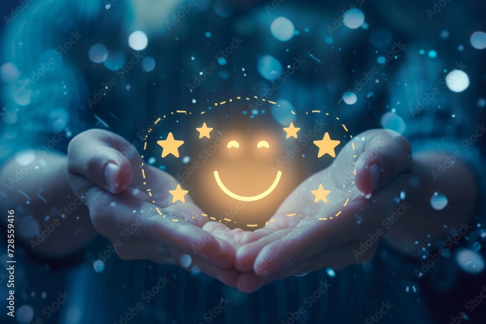 Happy smiley emojis gleeful face, bubbling with joy. Emoticons client ...