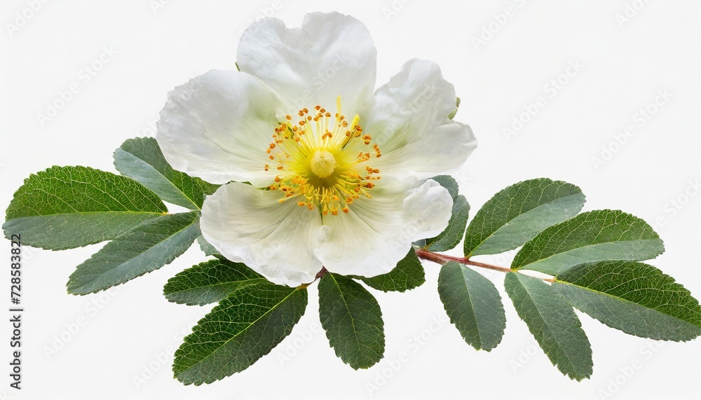 labdanum or gum rockrose flower isolated transparent png cistus ...