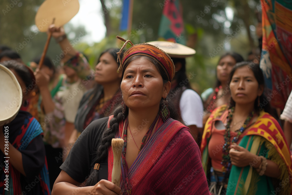 Women's day, A group of women from indigenous tribes who come together ...