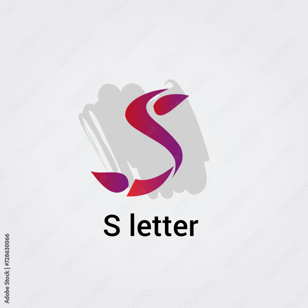 Icone Lettre S pour Design Logos, Symbole, Illustration Pictogramme ...
