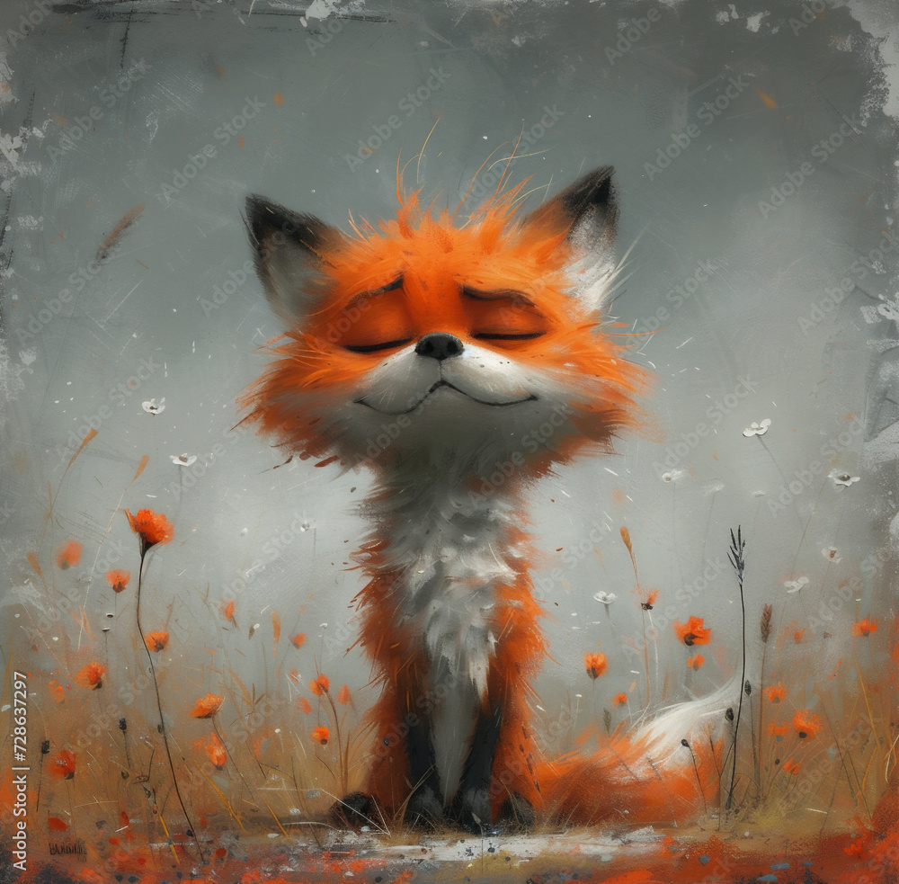 Renard - Collection portraits d'animaux qui ont fait le grand saut dans ...