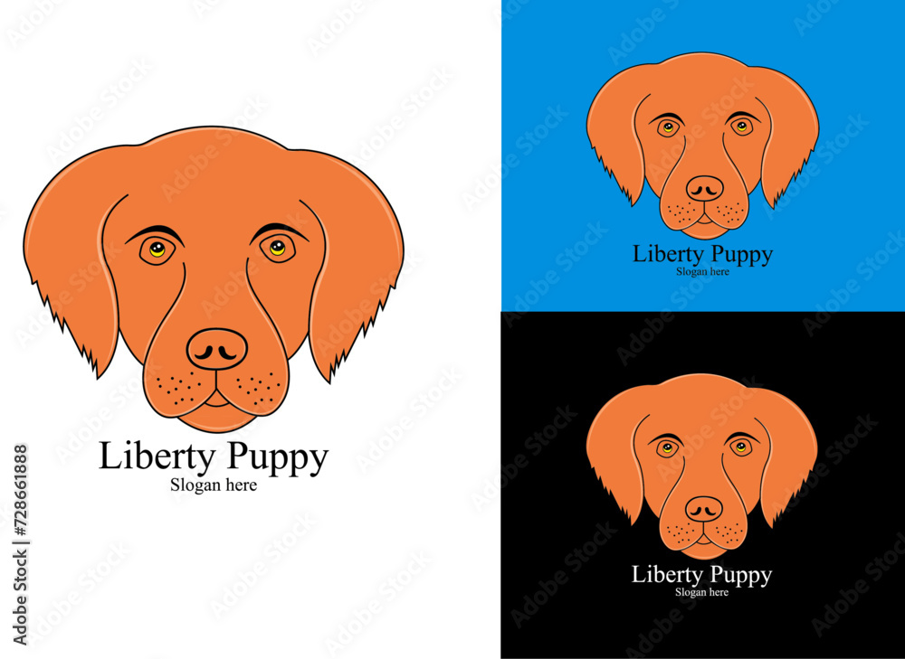 Logo, Dog logo, Puppy Logo, Pet, Animal, L latter Logo, company logo ...