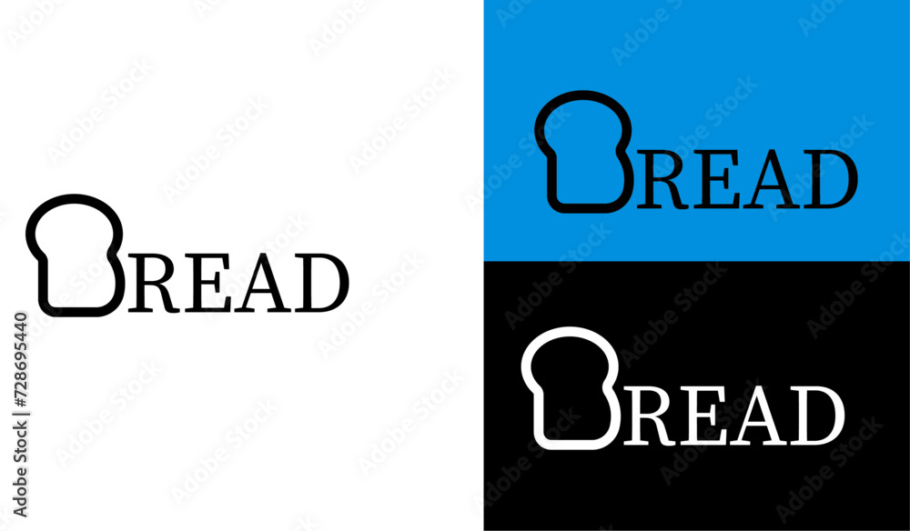 bread logo, logo, logos, bread, logo design, bread shop logo, bakery ...