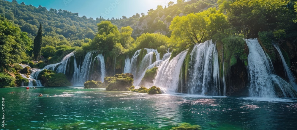 Don't miss the stunning Roski Slap Waterfall in Dalmatia, Croatia ...
