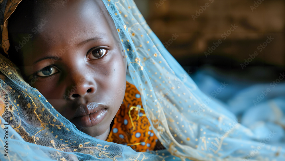 A child in Ethiopia suffers from malaria as disease spread shifts with ...