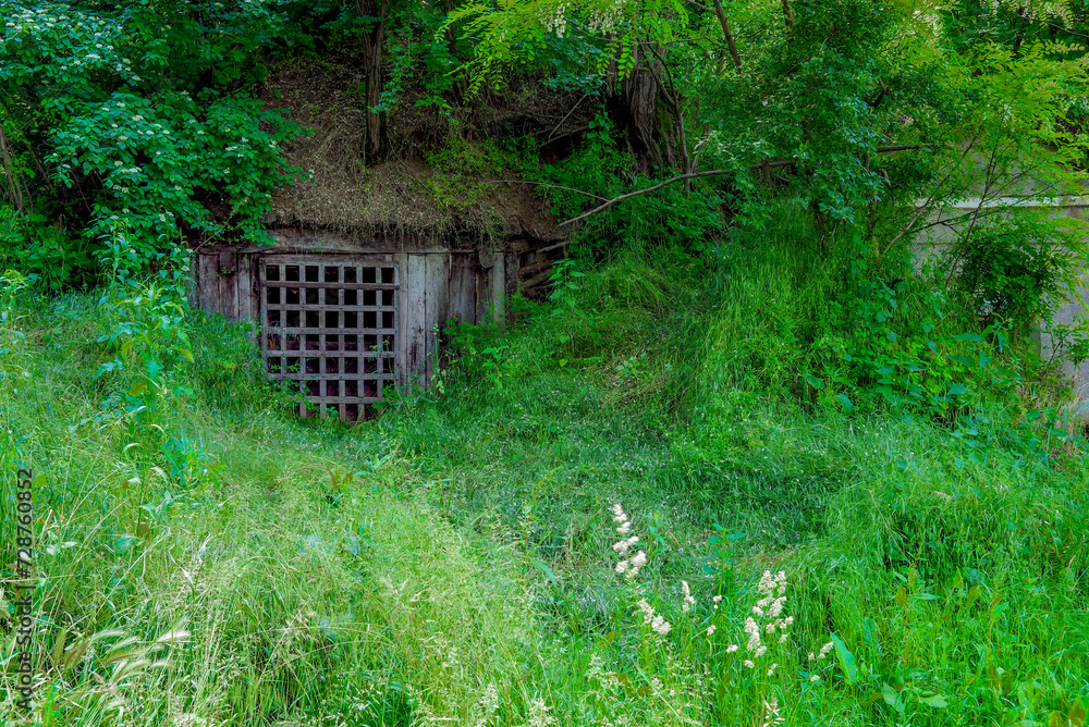 Sălacea wine cellars in Bihor County, Romania, Europe. In the village ...