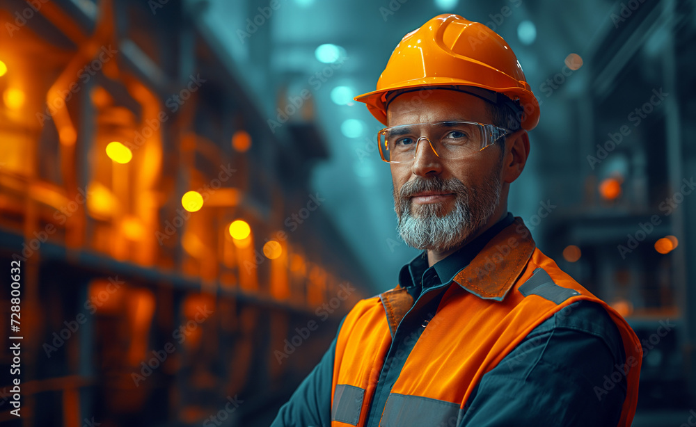 Industrial workers, teamwork at the core, Industrial workers teamwork ...