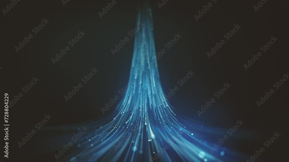 Abstract Cascading Lines Background/ 4k animation of an abstract ...