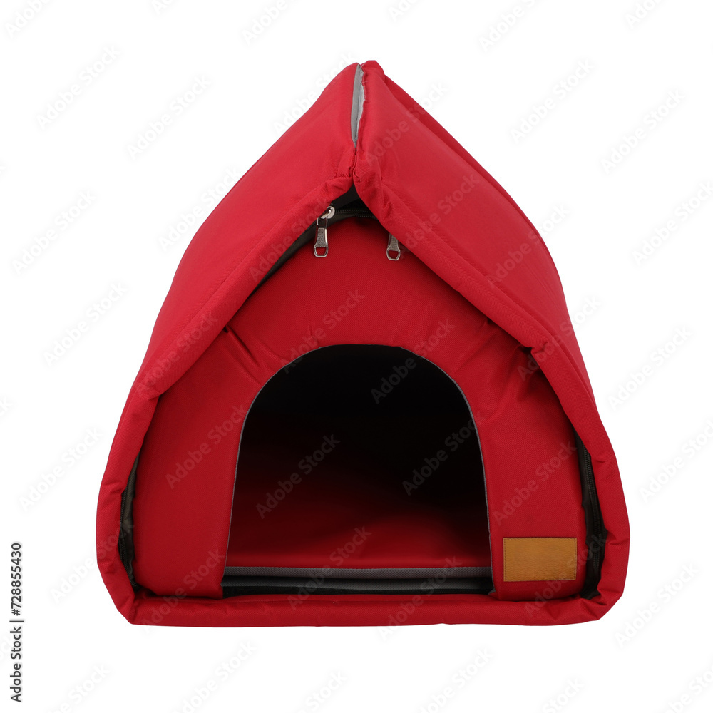Pet kennel, fabric nest house for small dogs and cats, isolated white ...