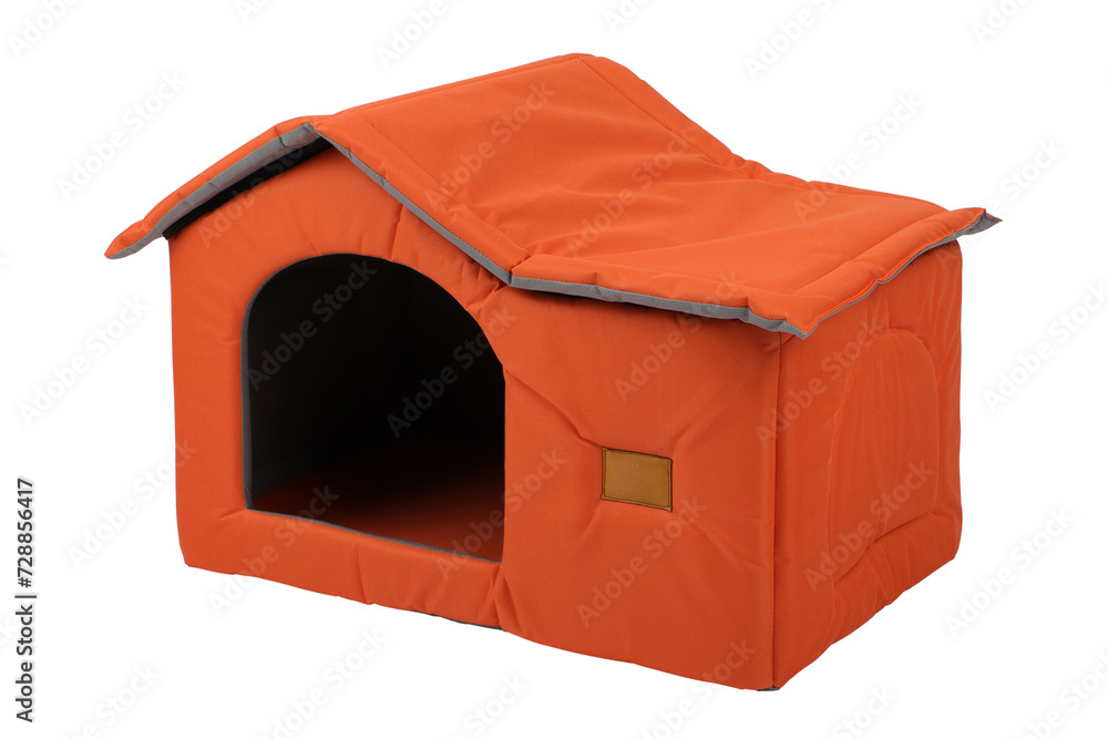 Pet kennel, fabric nest house for small dogs and cats, isolated white ...