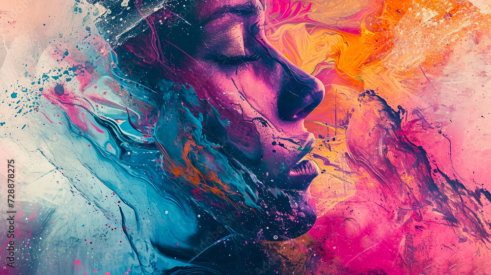 Harmonic Merge: Artistic Exploration Combining Both Gender Symbols in ...