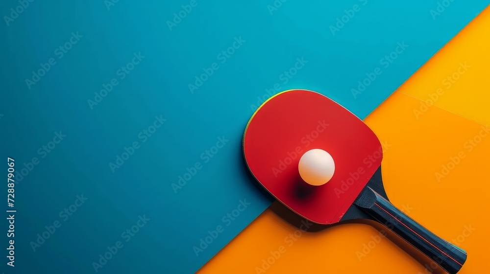 Abstract background design with a table tennis theme, encapsulating the ...