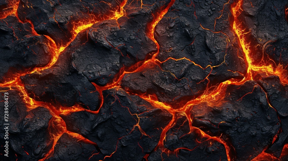 Lava texture fire background rock volcano magma molten hell hot flow ...