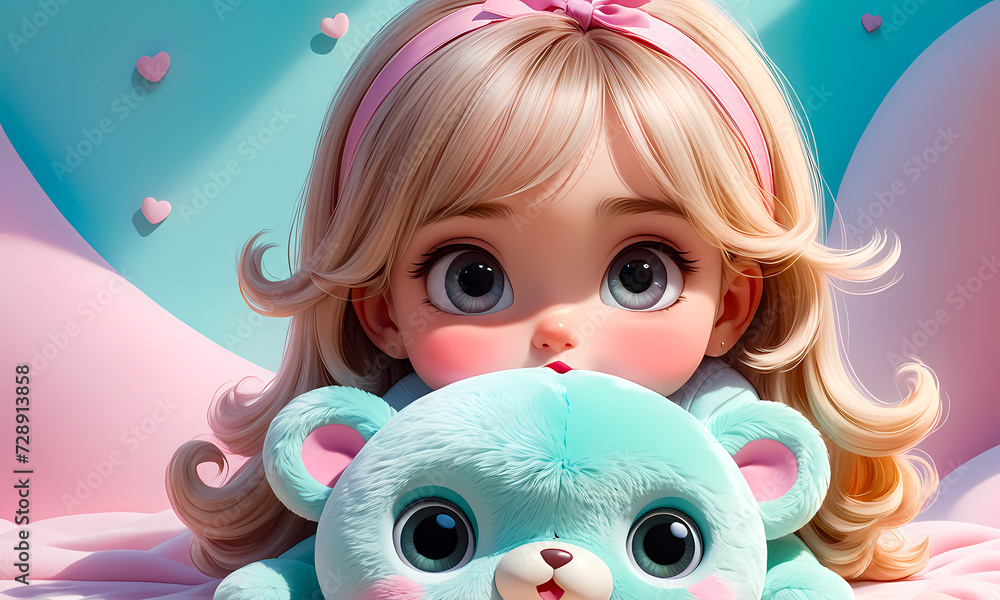 Cartoon 3d character, wallpaper for kids , cute cartoon character ...