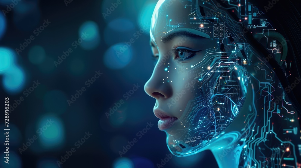 AI Innovation - An intriguing image portraying the cutting-edge ...