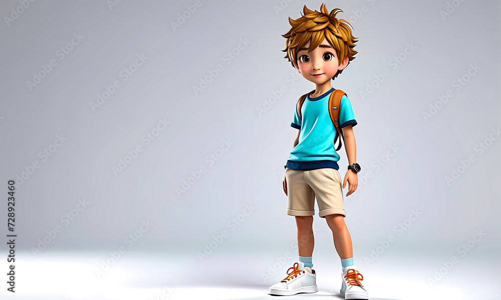 Cartoon 3d character, wallpaper for kids , cute cartoon character ...