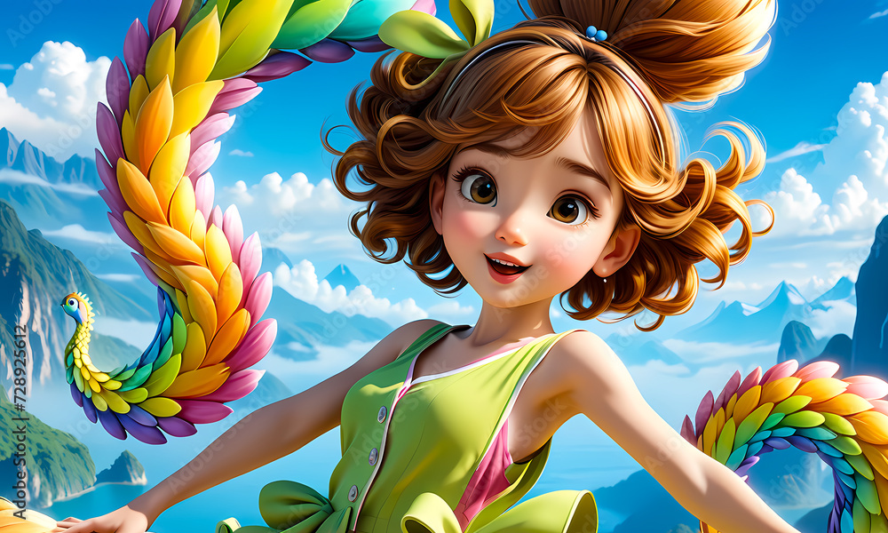 Cartoon 3d character, wallpaper for kids , cute cartoon character ...