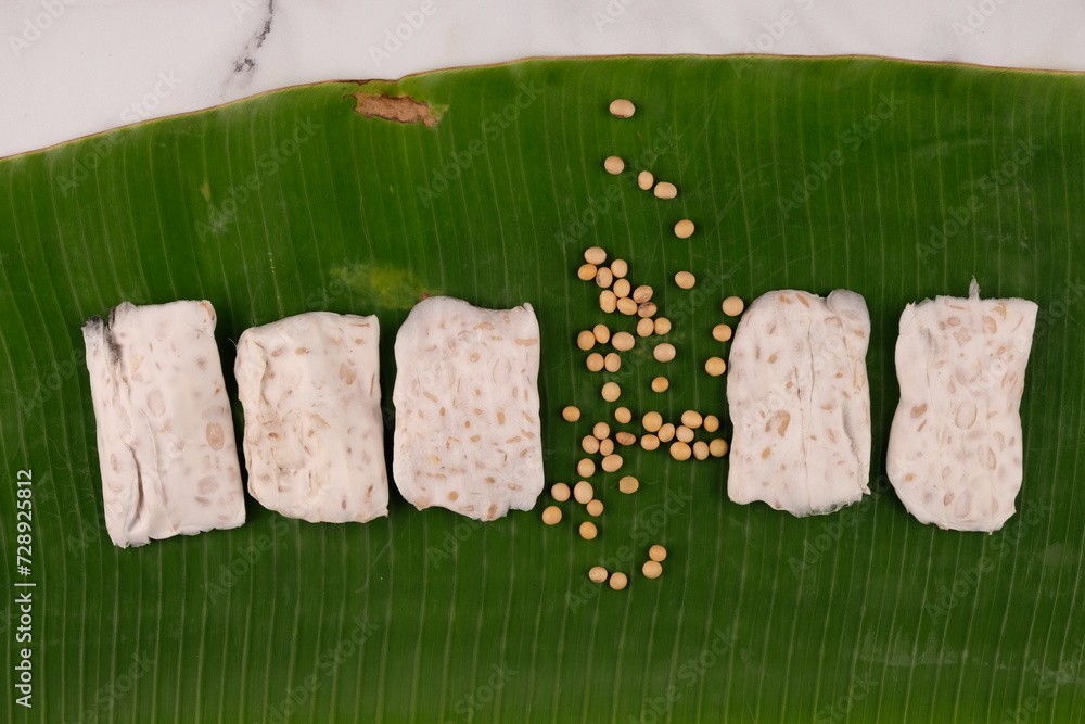 Tempeh or tempe is a traditional Indonesian food made from fermented ...