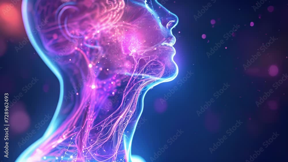 The holographic image of the throat and vocal cords offers a unique ...