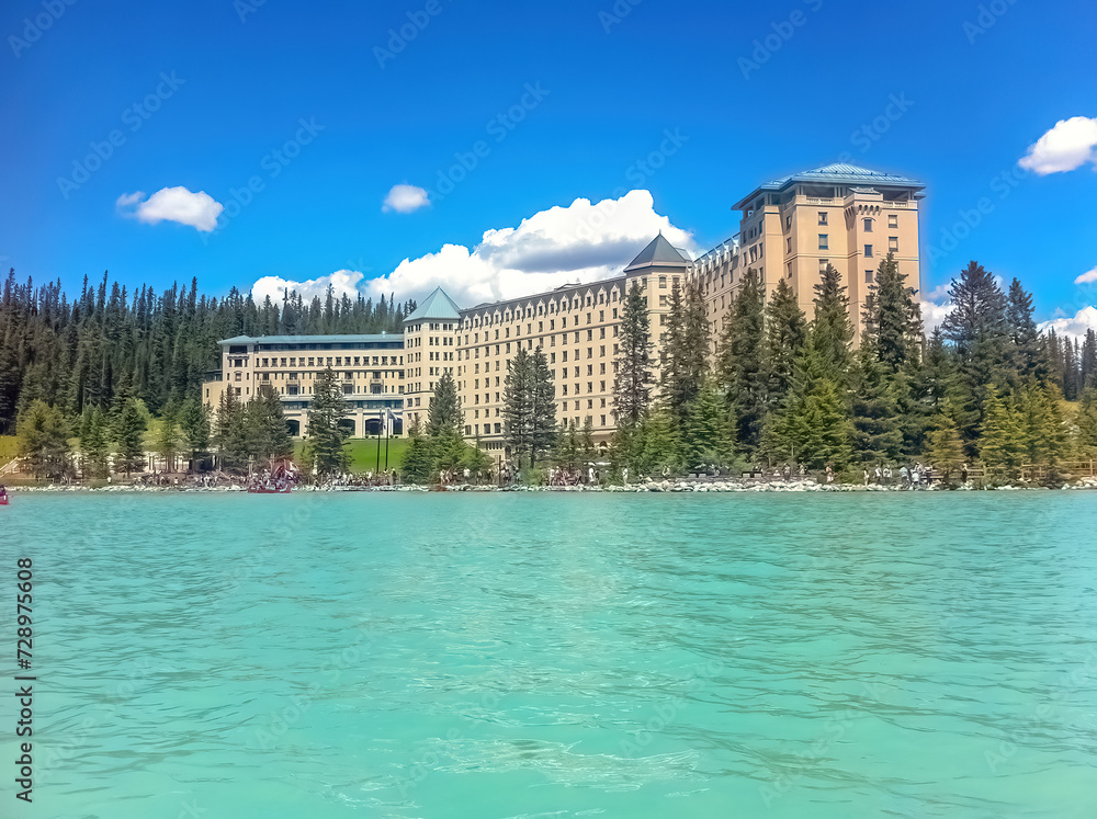 Banff National Park, Alberta, Canada. Jun 10, 2023. The Fairmont ...