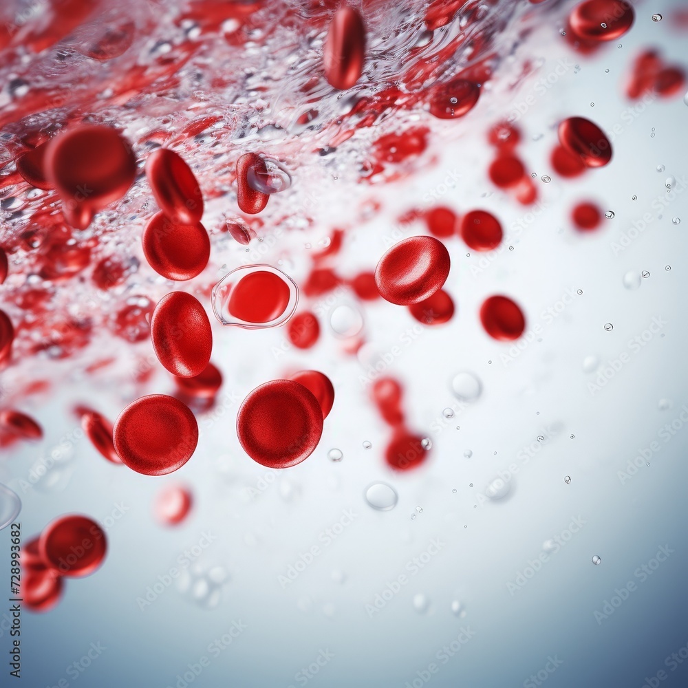 Detailed Red Blood Cell Anatomy: Microscopic Masterpiece Stock ...