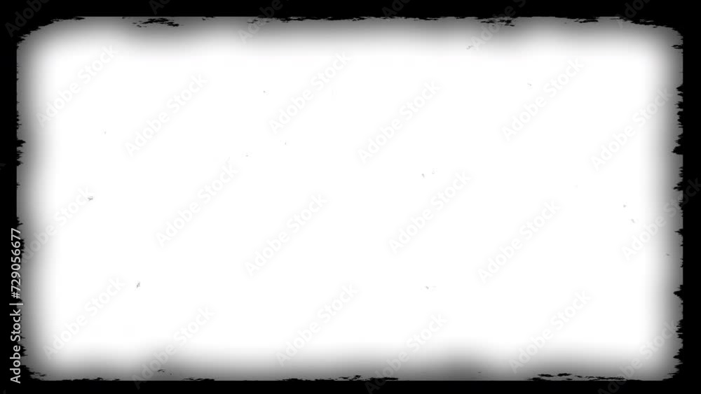 Retro Old Film frame with visible signs of Scratches, dots and dusts ...