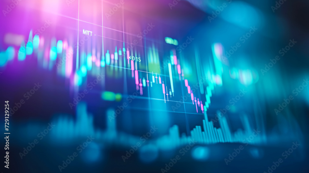 free space on the left corner for title banner with Mt4 chart, trading ...