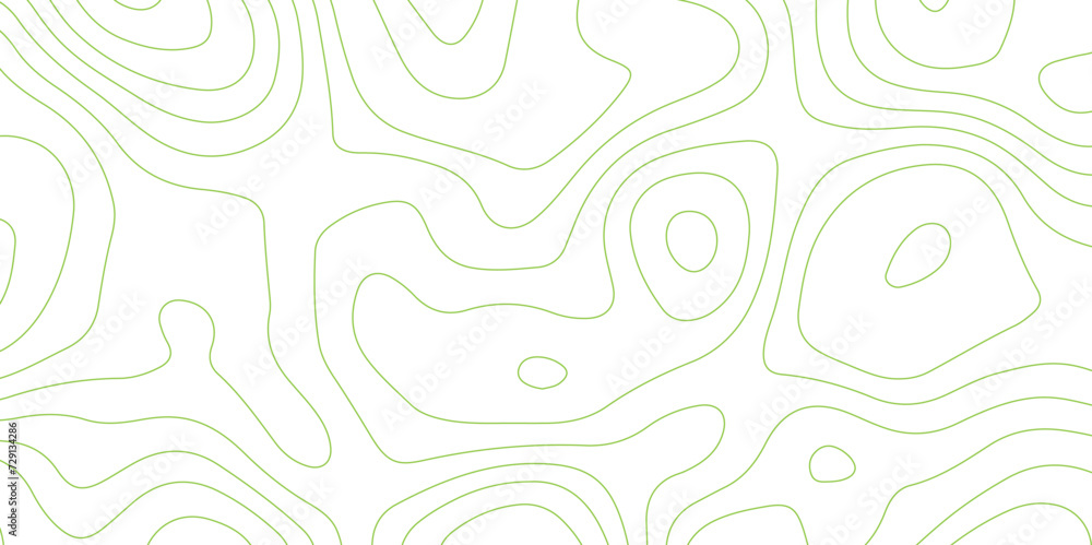 Abstract background with topographic contours map .white wave paper and ...