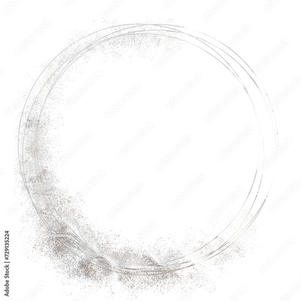 Silver Foil Frame. Silver glitter gradient stack. Silver splatter ...