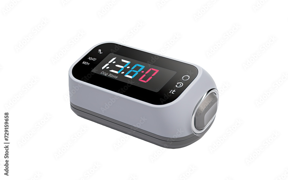 Pulse Oximeter on a White or Clear Surface PNG Transparent Background ...