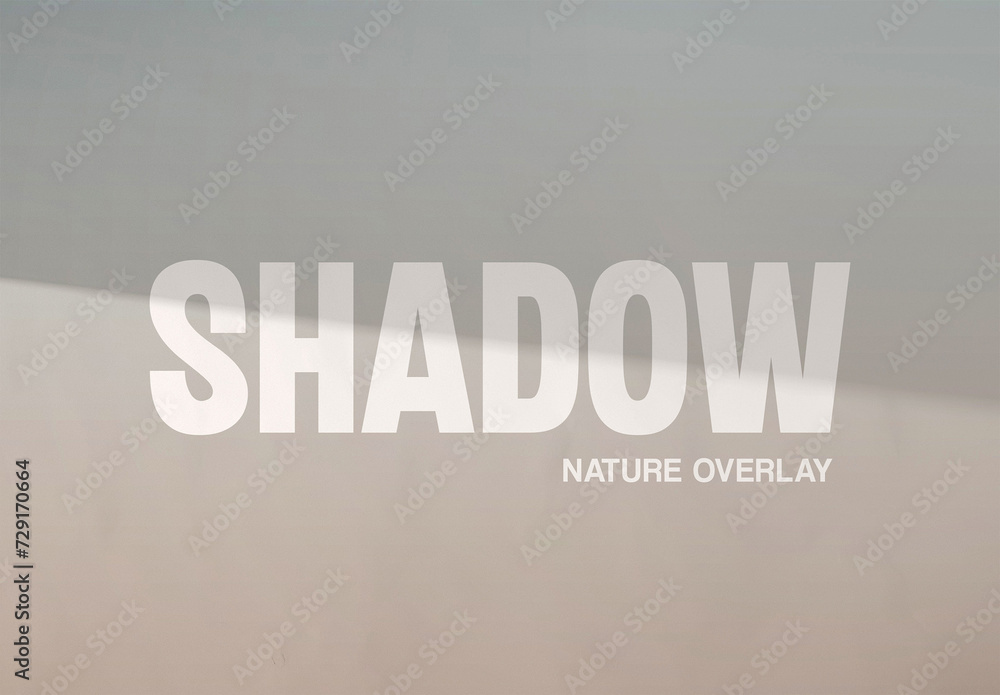 Natural Shadow Overlay Stock Template | Adobe Stock