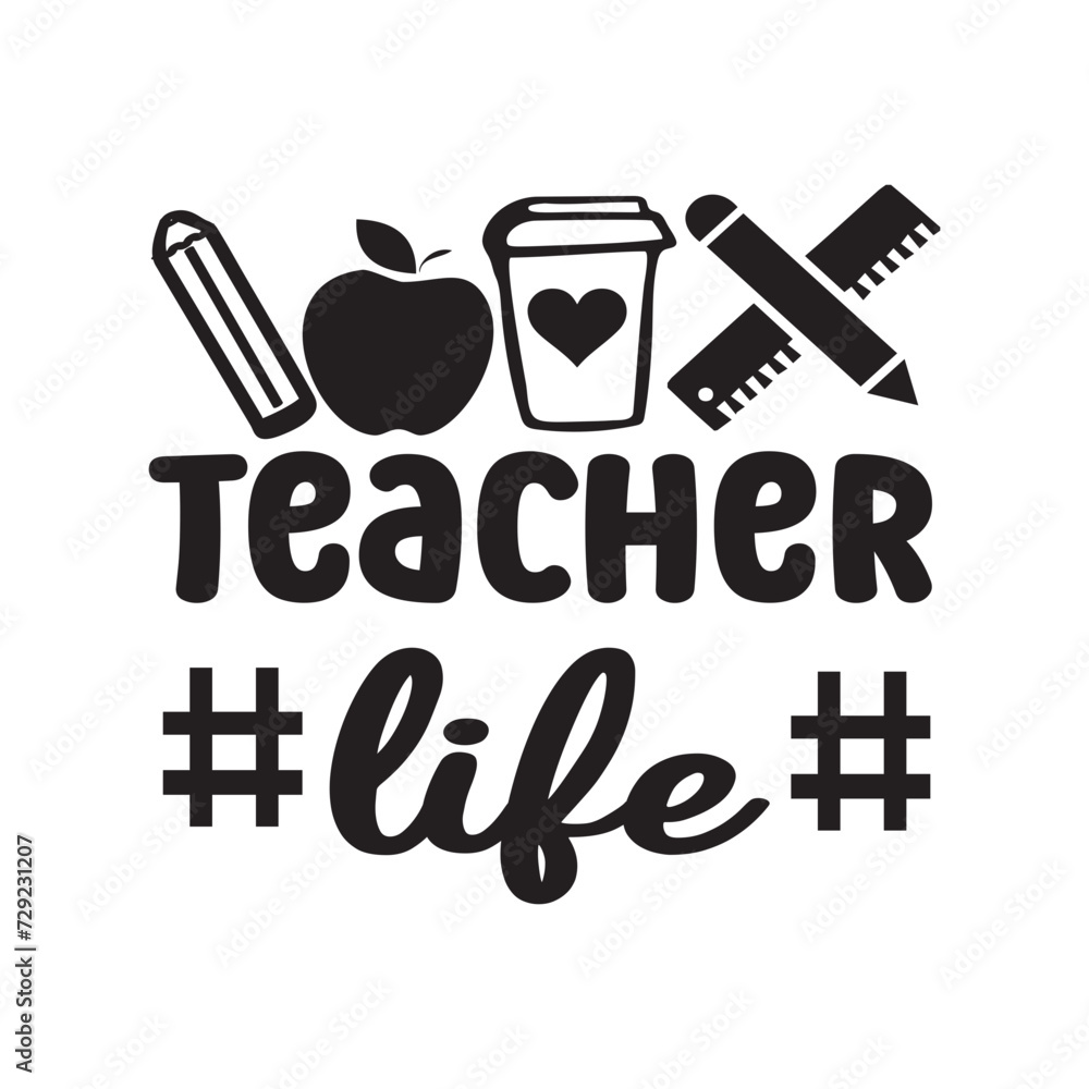 Back To School, Teacher Svg Bundle, Teacher Quote Svg, School Svg ...