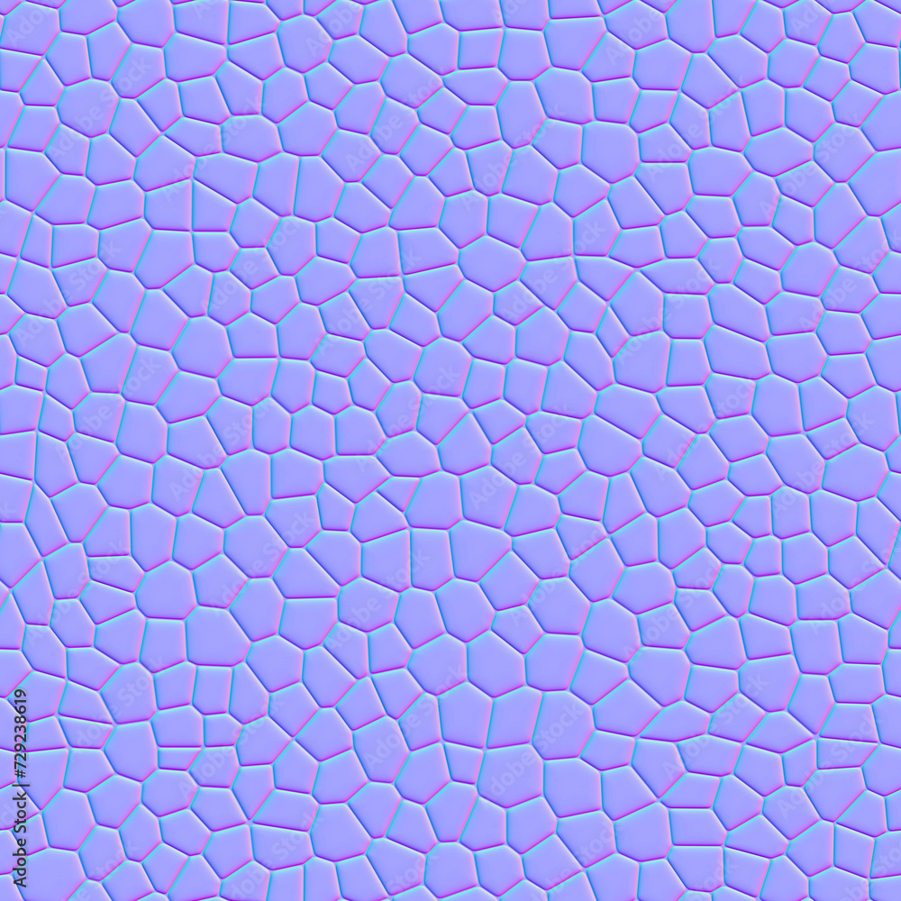 normal map of cracked ground (perfect seamless pattern) Stock ...