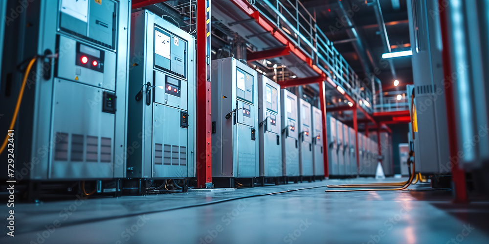 battery energy storage system consisting of several lithium battery ...